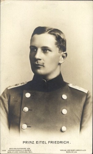 Ak Eitel Friedrich Prinz von Preußen, Portrait, Liersch - 4181861 | eBay.de