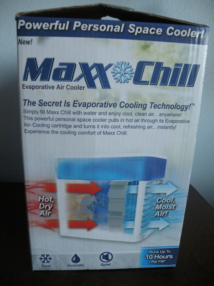 Maxx Chill 120Volt White Ventless Portable AIR CONDITIONER HydroChill ...
