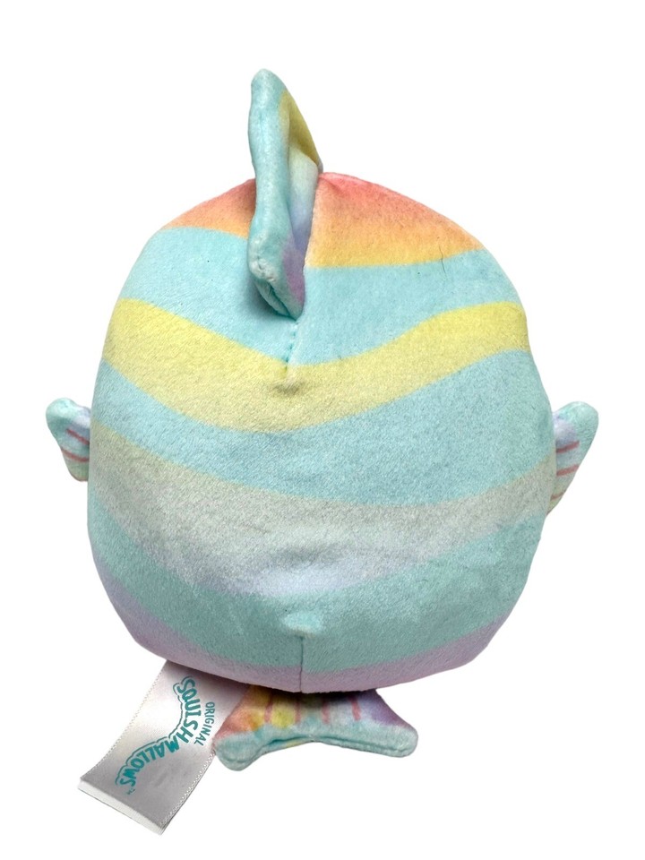Squishmallow Canda Rainbow Fish Plush Doll Sea Life Animals Stocking ...
