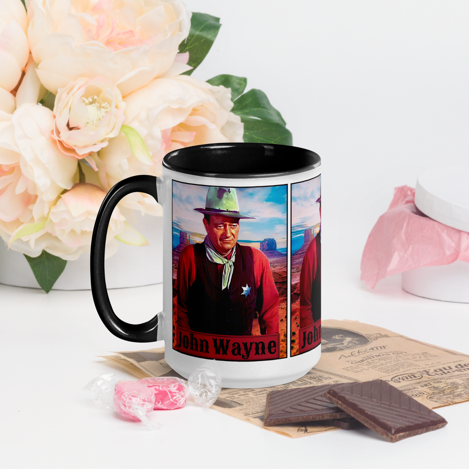 John Wayne Rio Bravo Classic Western movie New Fan High-Quality Coffee ...