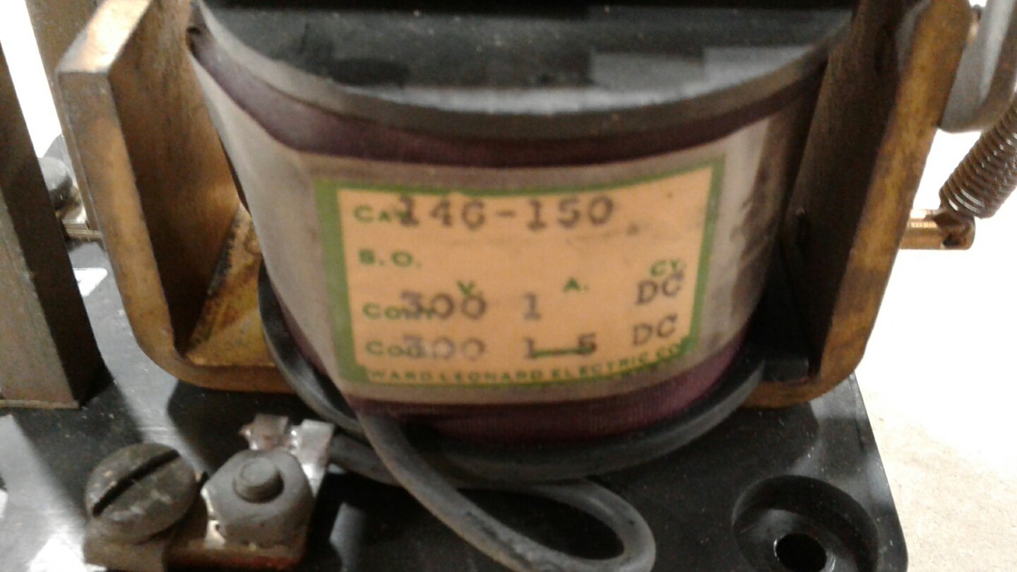 Ward Leonard 146-150 Relay 1A #014C6 | eBay