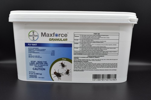 Maxforce Granular Fly Bait 5 lbs Is Fast Acting Last 30 Day to Kill ...