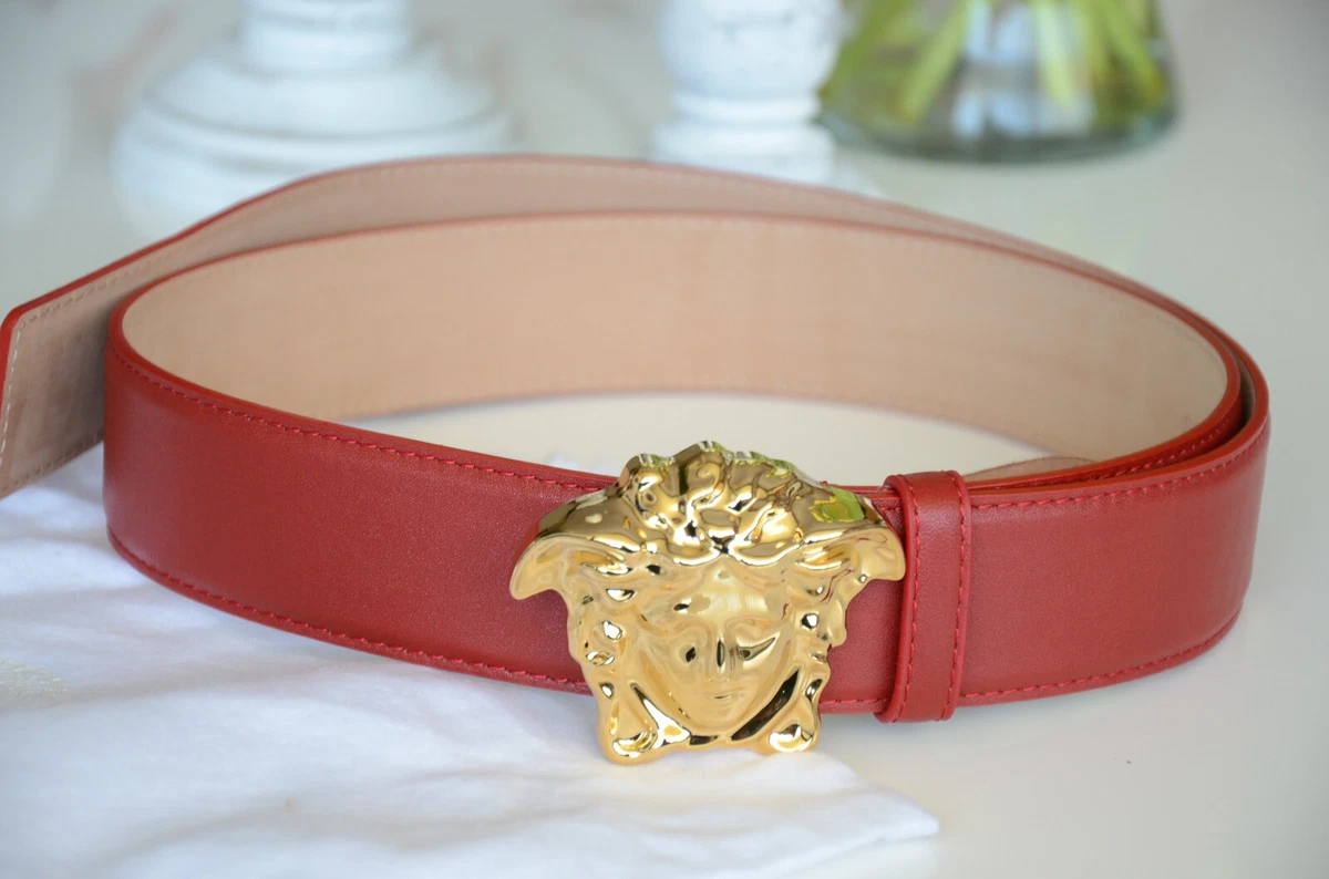 Red Versace Belt