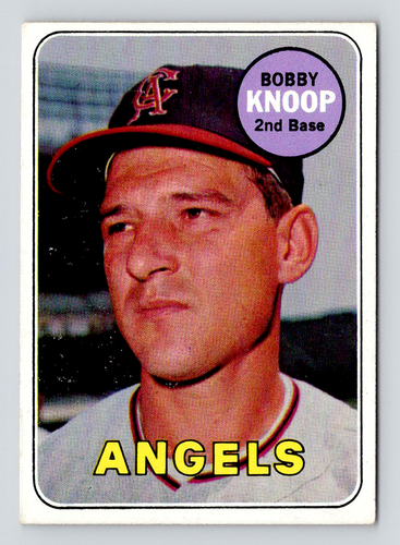 1969 Topps Card, #445 Bobby Knoop, California Angels Hall of Fame | eBay