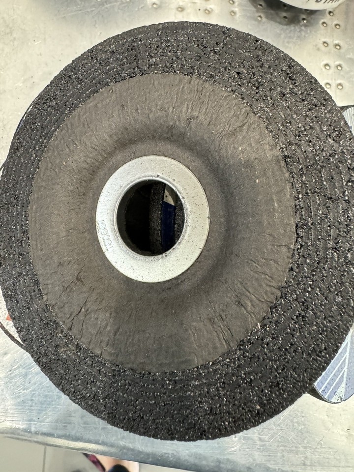 Norton BlueFire 4-1/2" x 1/4”x 7/8” Cut Off Wheels Metal Stainless ...