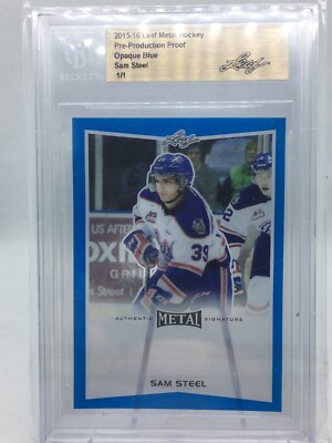 2015-16 Sam Steel 1/1 | eBay