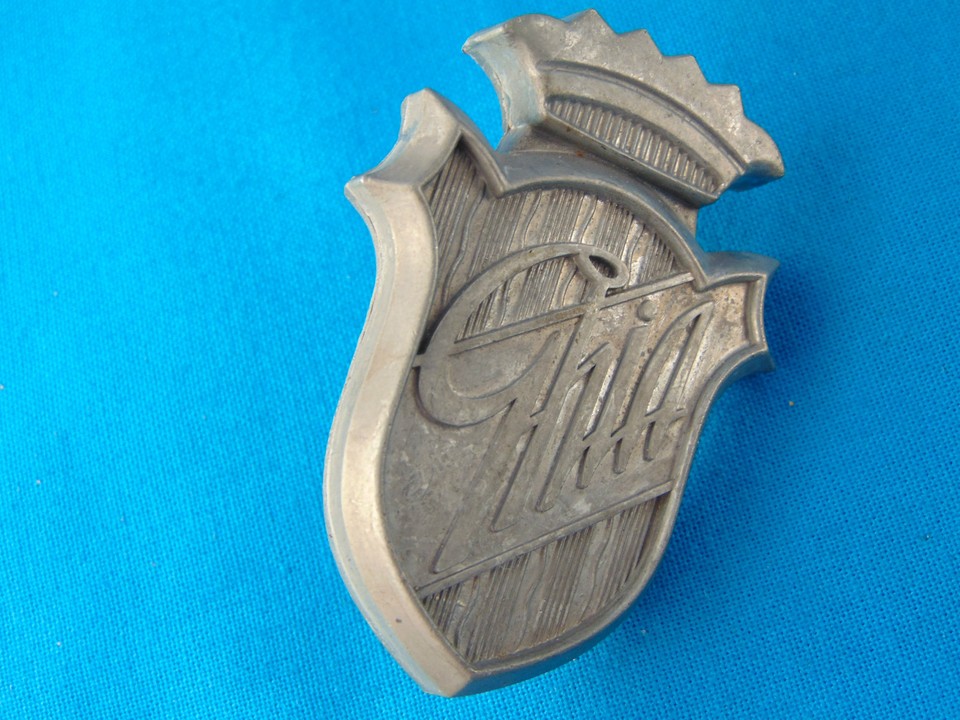1976 Mustang II Ghia Emblem Unfinished Needs Plating Bare Casting NOS ...