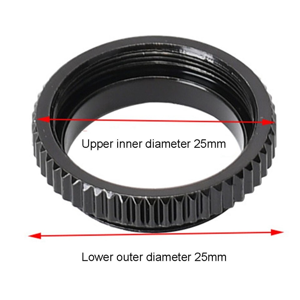 C-Mount Lens Adapter 25mm C to CS Extension Tube C-CS Mount Adapter ...