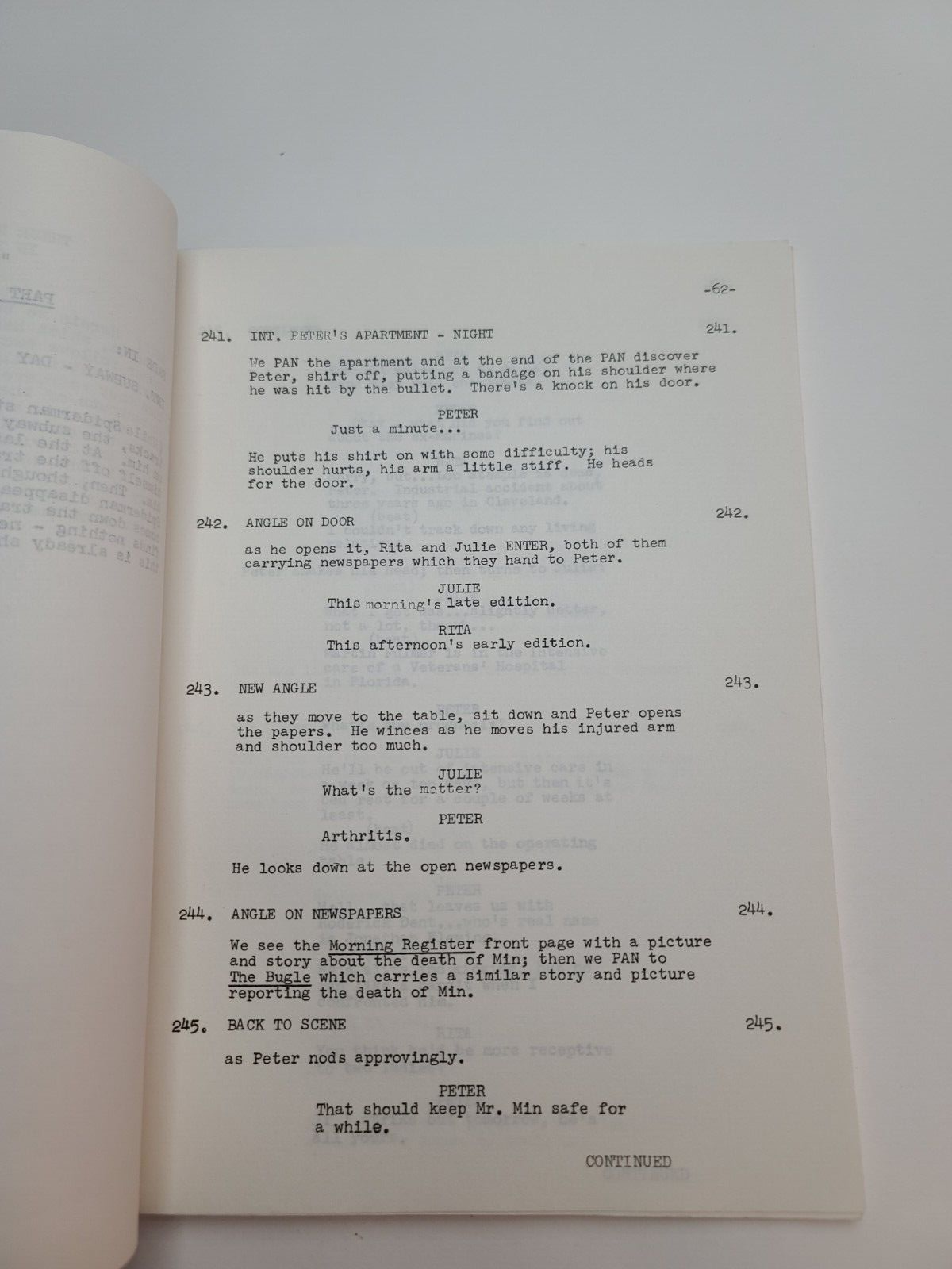 THE AMAZING SPIDER-MAN / 1978 TV Script, Spiderman "Chinese Web" | eBay