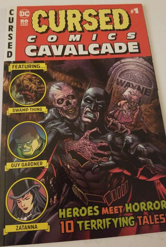 Cursed Comics Cavalcade #1 high grade VF Batman LOW PRINT RUN VF HORRoR ...