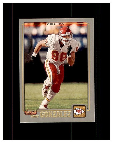 2001 Topps Football Card #194 Tony Gonzalez CHIEFS | eBay