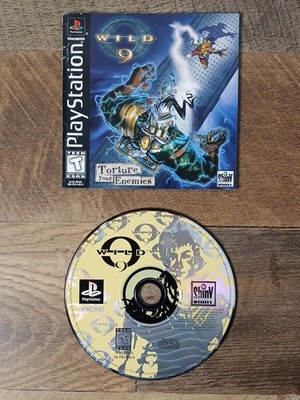 Wild 9 (Sony PlayStation 1, 1998) PS1 Game & Manual - Tested | eBay