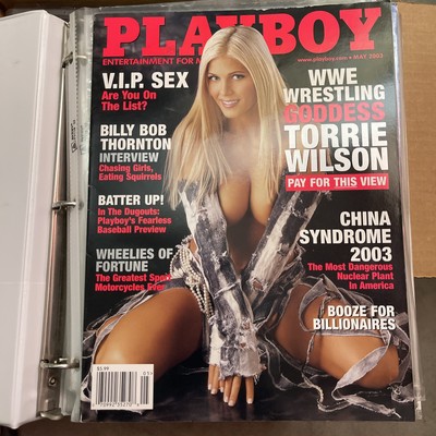 May 2003 Playboy Wwe Torrie Wilson Ebay 2489