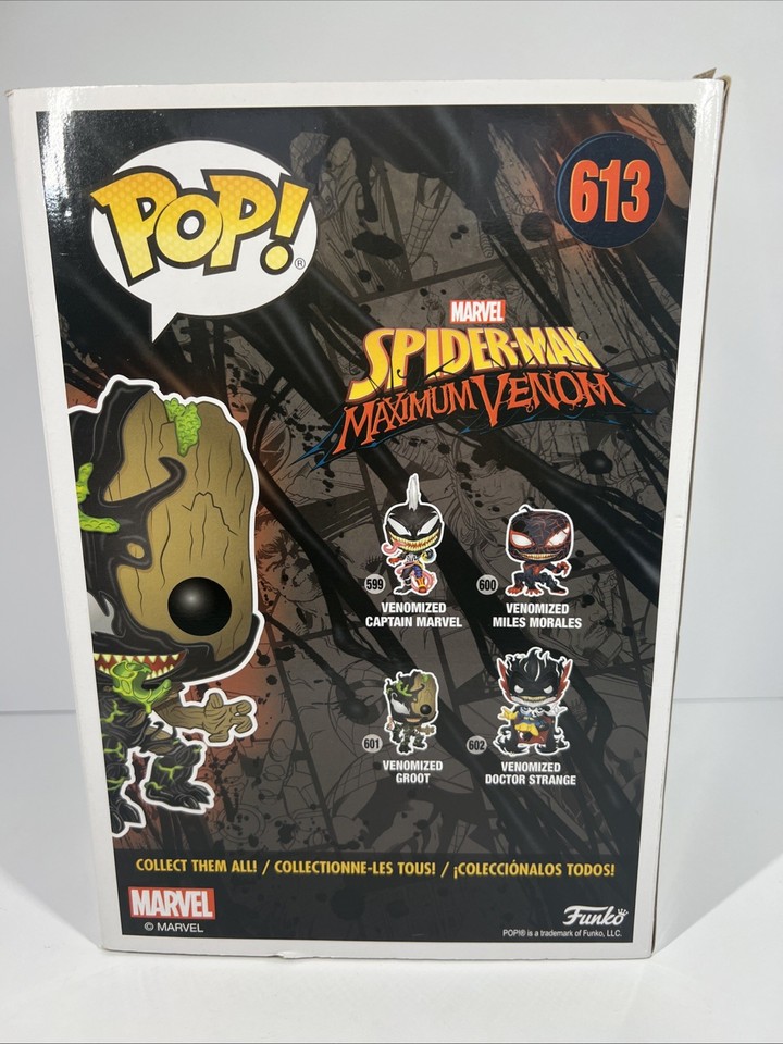 Funko Pop! Vinyl Jumbo 10 in: Marvel - Venomized Groot (10 inch) #613 ...