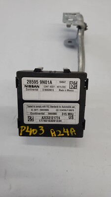 NISSAN MAXIMA 2009-2014 Theft-Locking MODULE (keyless entry) 28595 ...