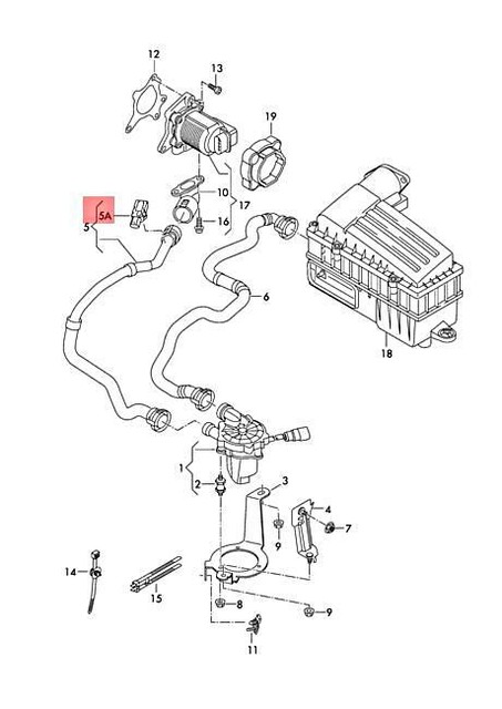 Genuine Pressure Sensor AUDI VW A3 Cabriolet 06l906052 for sale online ...