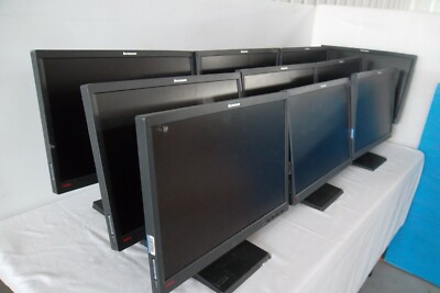 LOT-10 Lenovo L2250p 22" LCD Monitor VGA DVI 2572-HB6 45J8741 2572HB6 ...