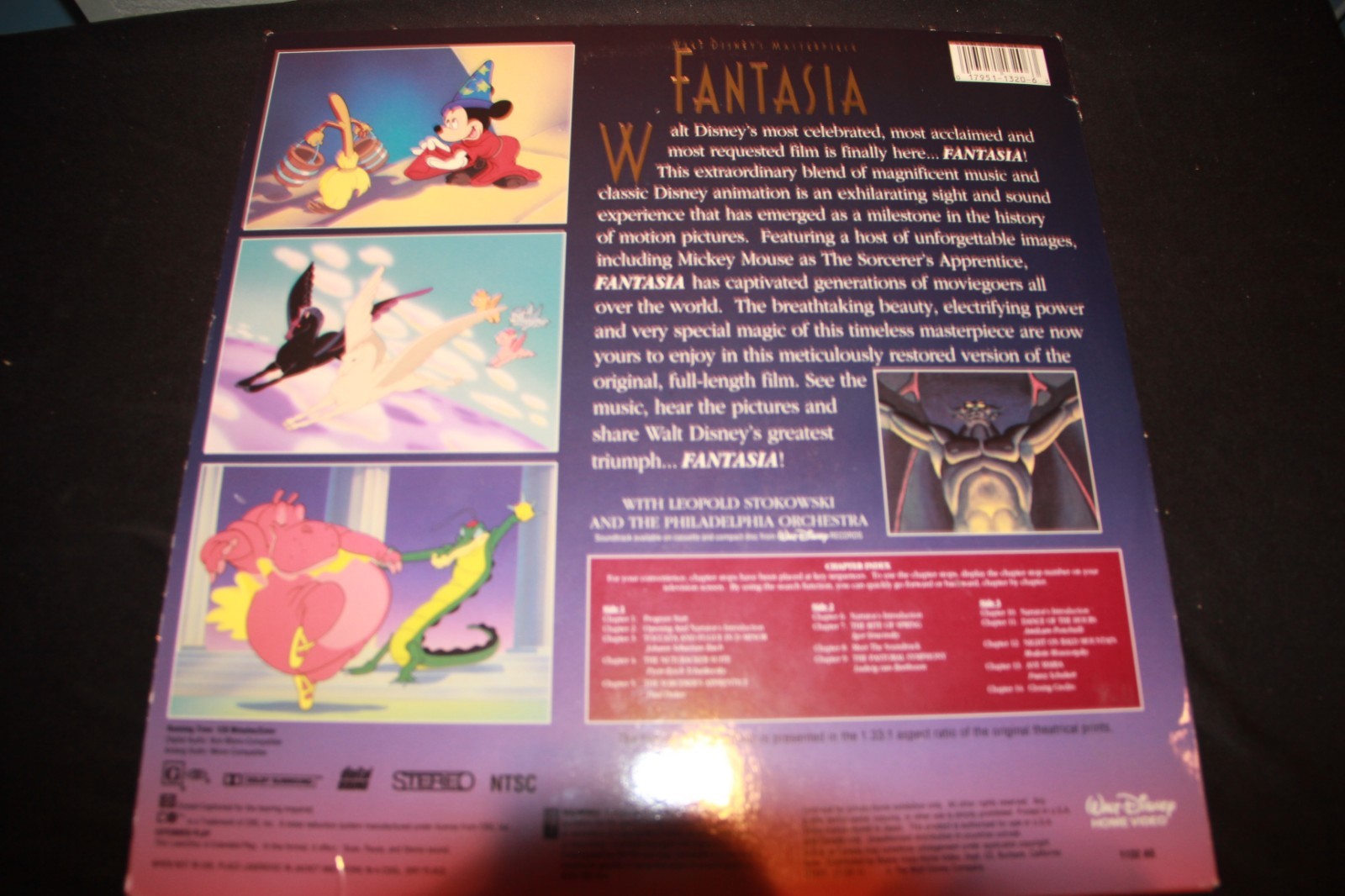 Fantasia (Laserdisc CAV, 1991) 717951236067 | eBay
