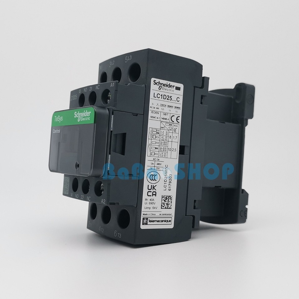1pc LC1D25 LC1D25M7C LC1D25M7 3P 25A AC 220V coil TeSys AC Contactor ...