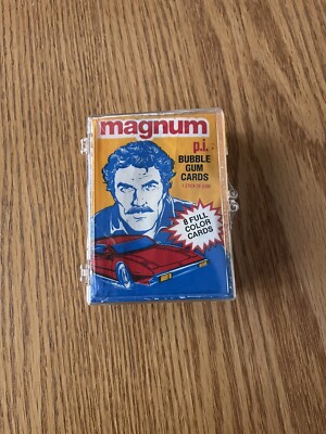 Magnum P.I. Bubble Gum Cards | eBay