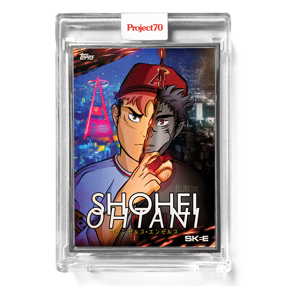 ARTIST PROOF Topps Project 70 Shohei Ohtani x Jujutsu Kaisen x DJ Skee ...