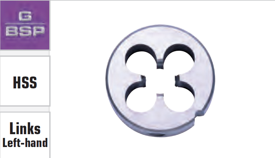 Schneideisen DIN 5158 G/ BSP Whitworth-Rohrgewinde Rechtlauf oder ...