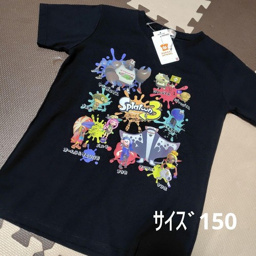 BANDAI Splatoon 3 Kids T-Shirt 150cm Used Unused Inkling Logo Shirt | eBay
