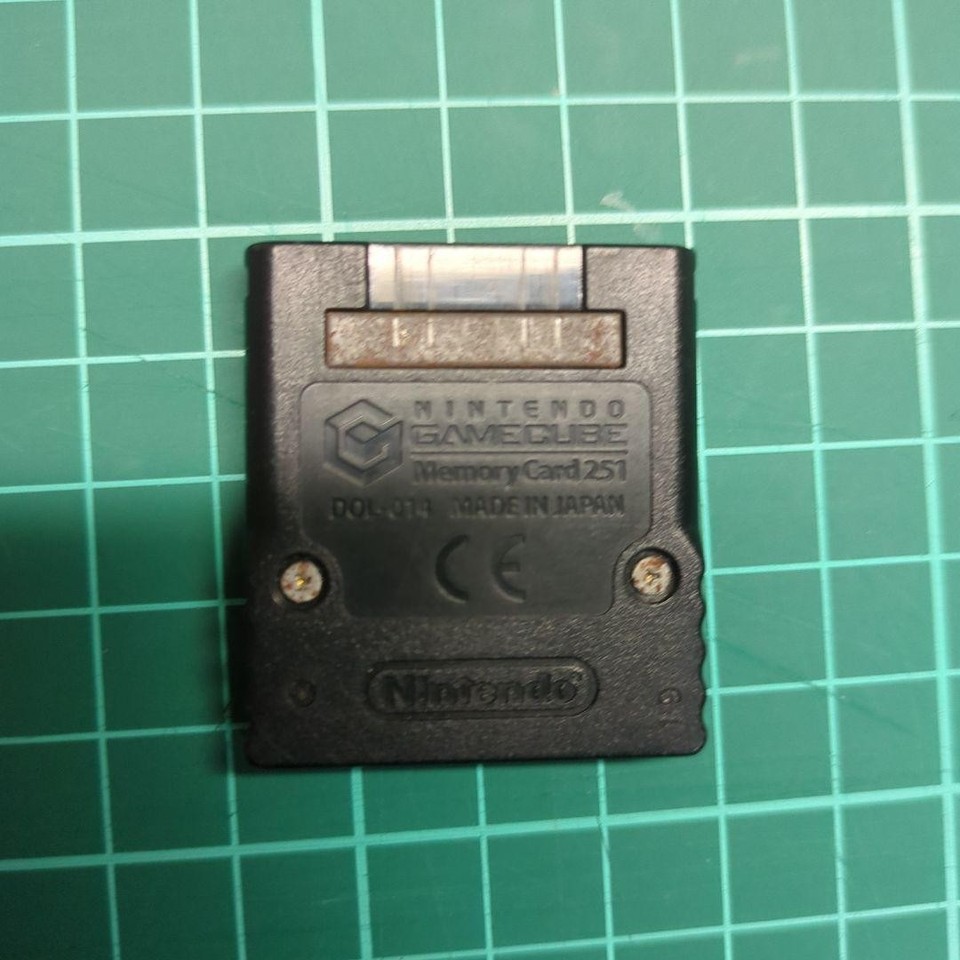 Nintendo GameCube Memory Card 251 for Save Data Japan Brand | eBay