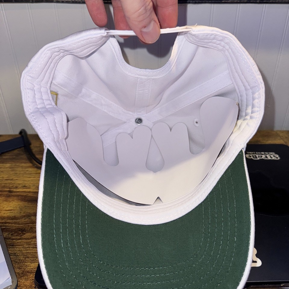 Charlie Kirk White Hat Cap Gold 47 Turning Point USA + Gulf Of America ...