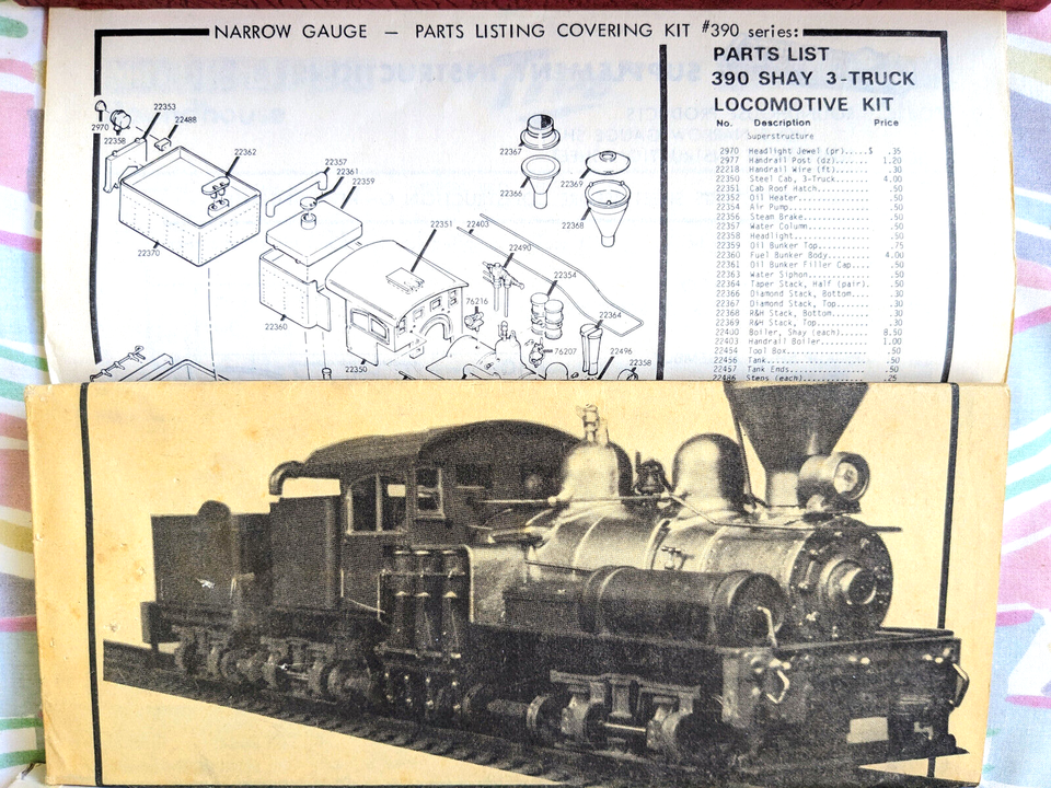 L@@K! **NIB HOn3 ROUNDHOUSE MDC LIMA 3-TRUCK SHAY KIT **SEALED BAGS ...