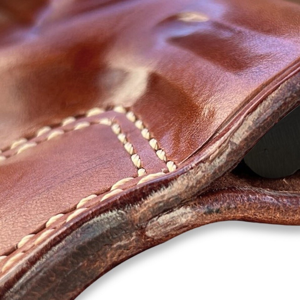 Leather OWB Pancake Holster Fits, Colt King Cobra Carry 357 Mag 6-Shot ...