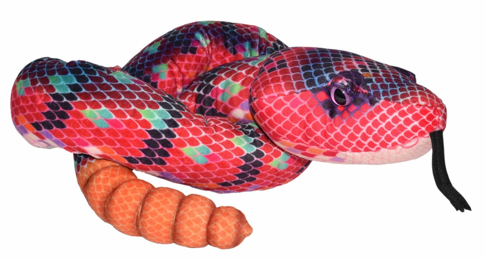 SNAKE SOFT TEDDY BEAR TOY WILD REPUBLIC SNAKES PLUSH CUDDLY 135cms KIDS ...