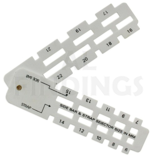 Spring Bar Gauge & Plastic Watch Band Strap Measuring Watchmaker Sizing ...