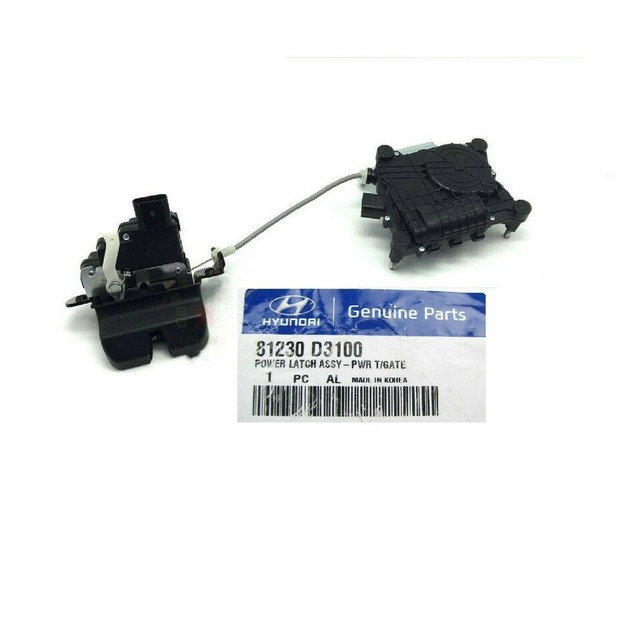 Genuine Power Tailgate Latch Assembly OEM for Hyundai Tucson 81230D3100 ...