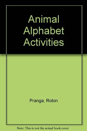 Animal Alphabet Activity Book