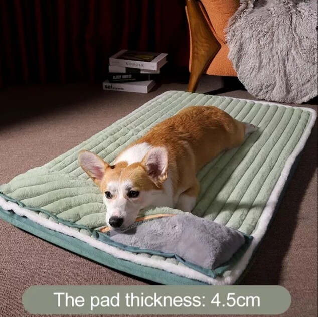 Bed Dog Pad Mat Cushion Pet Cat Cooling Summer Puppy Blanket Sleeping ...