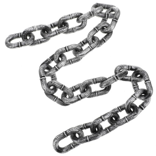Halloween Decoration Plastic Barrier Chain Fake Chains Prop for Costume ...