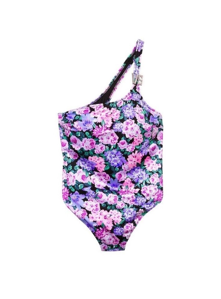 Victoria’s Secret Swim One Piece One Shoulder Padded Bikini Swimsuit ...