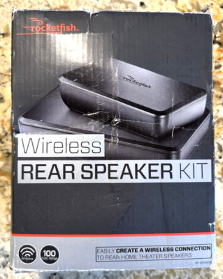Rocketfish Wireless Rear Speaker Kit for Home Theater - RF-WRSK18 | eBay