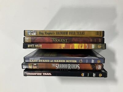 Roy Rogers and Others Western DVDs works tested lot of 6 Movies Warner ...