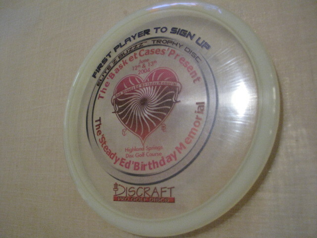 SUPER RARE CLEAR FIRST RUN BUZZZ WASP TOOLING 180g DISCRAFT DISC GOLF ...