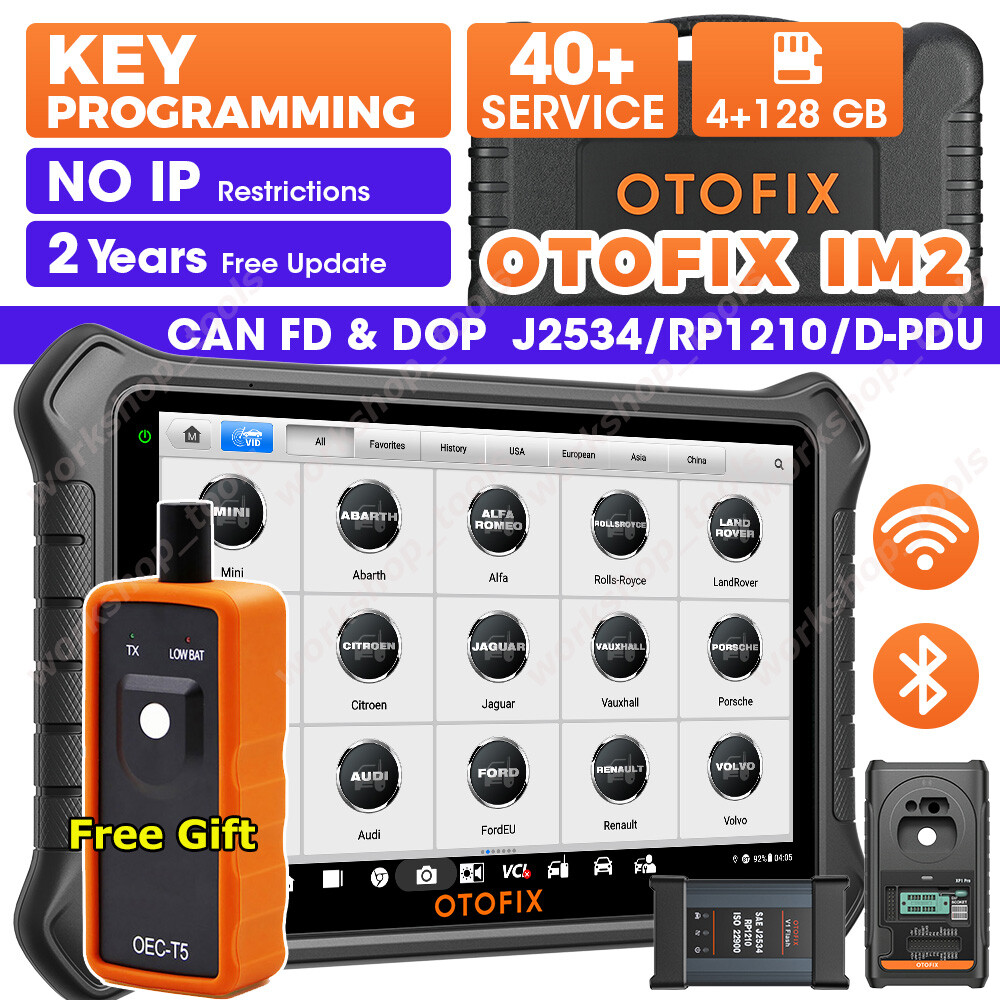 2024 OTOFIX IM2 IMMO P-rogramming Coding Full System Car Diagnostic ...