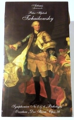 RARE NEW - TSCHAIKOVSKY 2 CD LONG BOX 1994 SELECTED SOUNDS CARRIER ...