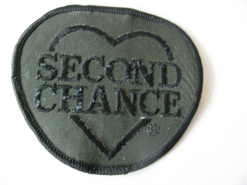1970 's Body Armor SECOND CHANCE Patch Iron On 3.5” NOS New Stock Free ...