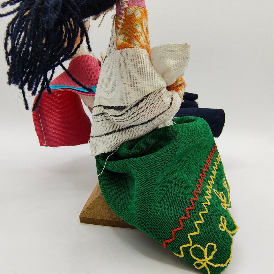 VTG 1980s Guatemala Couple Figurines Dolls In Traditional Clothing ...