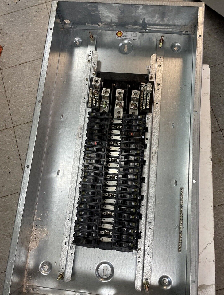 Square D Panelboard 1R NQOD442L225 3PH 4W AL 240v Max 225A 42CKT ...