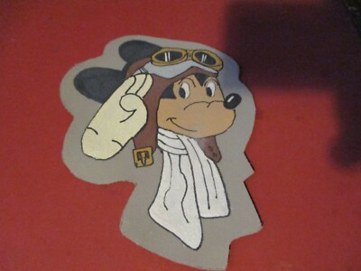 WWII USAAF DISNEY MICKEY MOUSE PILOT SCH 7 TH AAFFTD OXNARD FLIGHT ...