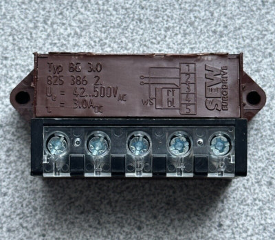 NEW SEW Eurodrive BG 3.0 Rectifier 825 386 2 with cover 8253862 42-500V ...