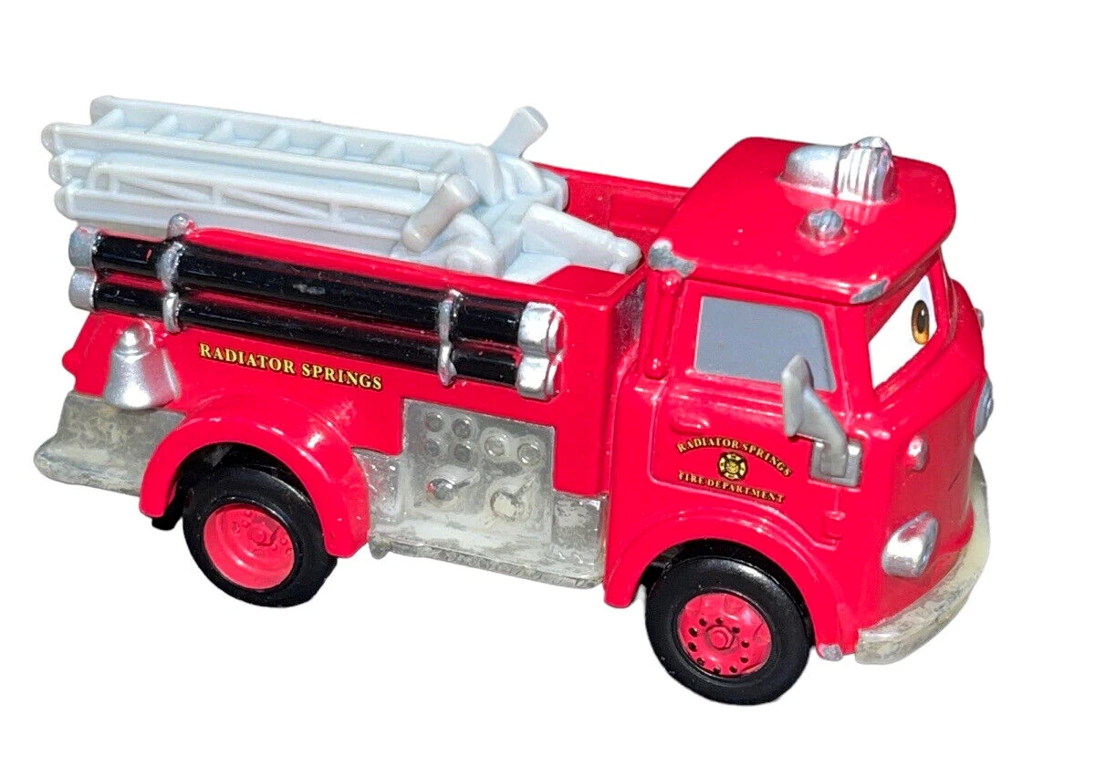 Disney Cars Red Fire Truck