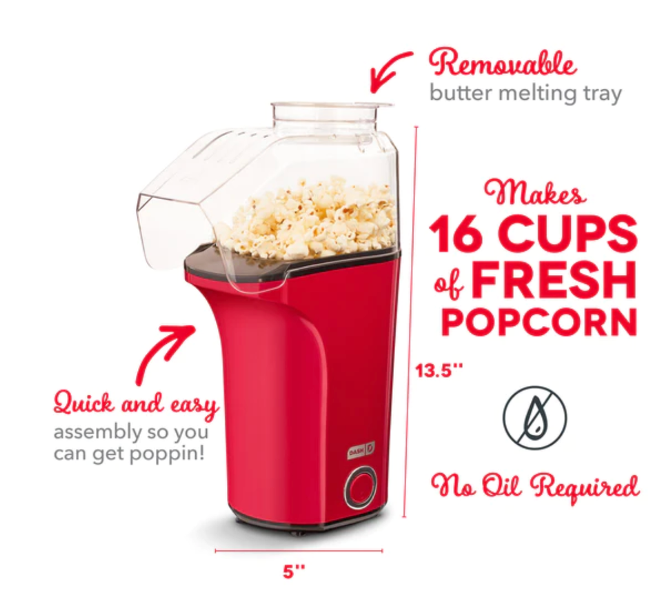 DASH Fresh Pop Popcorn Maker (NEW IN BOX) [MSRP: $29.99] | eBay